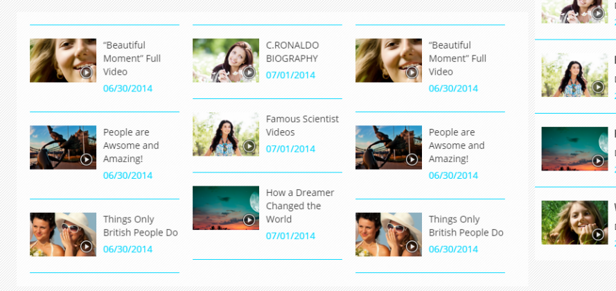 30 Free Blogger Templates For Video Blogs